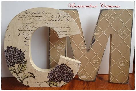 Letra C Decorada Con Sellos Tintas Y Polvos Embossingtutorial