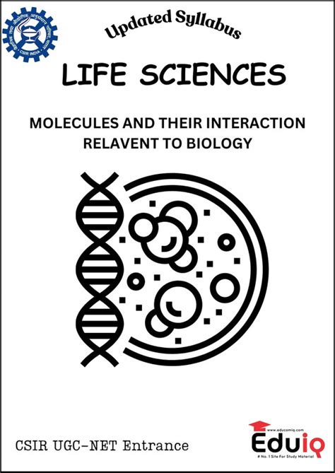 Eduiq Life Science Printed Notes Molecules And Interactions Cellular