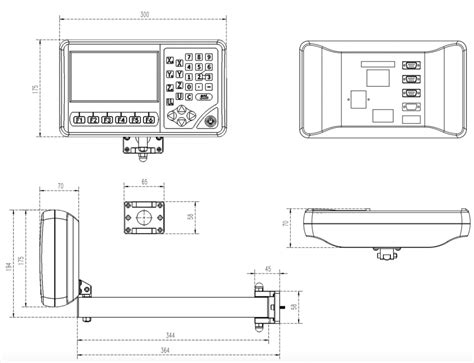 DRO Digital Readout DRO Display Ditron