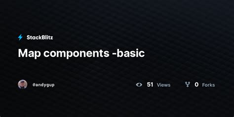 map components basic stackblitz