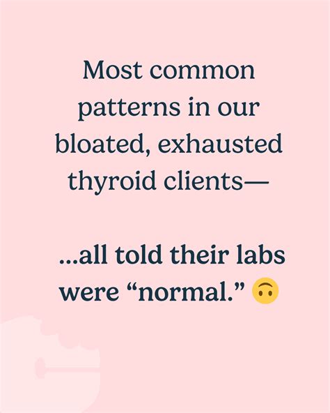 When Thyroid Labs Look Normal But You Dont Feel Normal