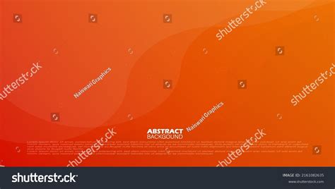 Abstract Orange Gradient Illustration Background Simple Stock Vector Royalty Free 2161082635