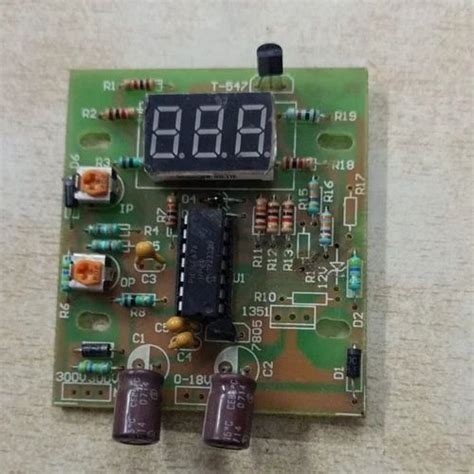 Single Digital Input Output Voltmeter Card Trigger Supply 0 9vac