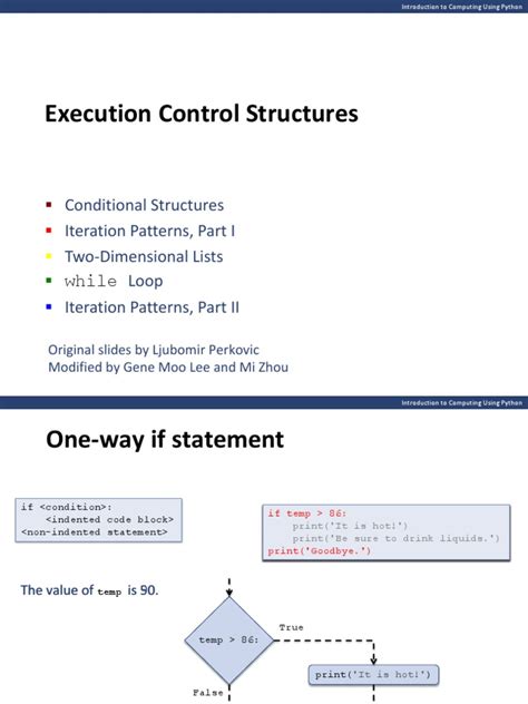 execution control pdf control flow body mass index