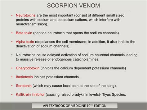 Scorpion Sting Pptx