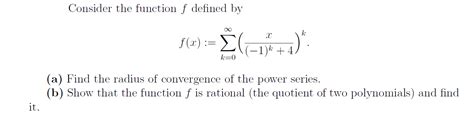 Solved Consider The Function F Defined By Chegg
