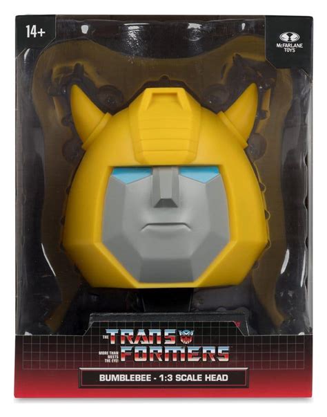 Transformers Bumblebee Statue Mini Head Replica 1 3 17cm