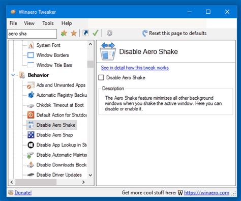 Enable Or Disable Aero Shake In Windows With These Methods