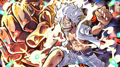 Gear 5 Luffy Unleashed Epic One Piece Hd Anime Wallpaper By Cidades
