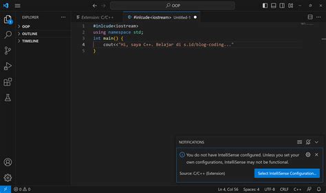 Coding Cc Menggunakan Vs Code
