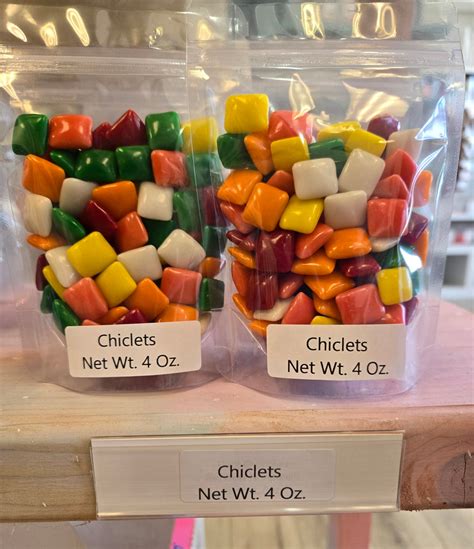 Chiclets Gum Mattawan Candy Company