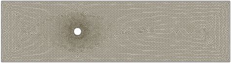 Unstructured Mesh In The Computational Domain Download Scientific