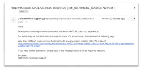 what to do when matlab crashes matlab community matlab and simulink