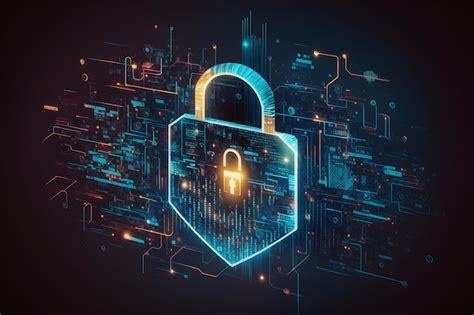 Premium AI Image Cybersecurity And Information Or Network Protection Concept Generative AI