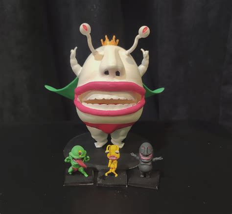 3d Printed Ojama Figures For Tabletop Games Ryugioh