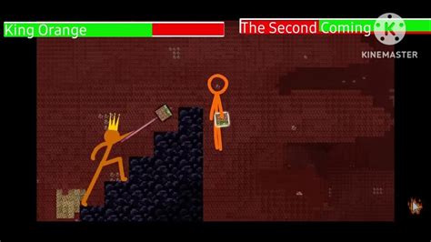 King Orange Vs The Second Coming With Healthbars Youtube