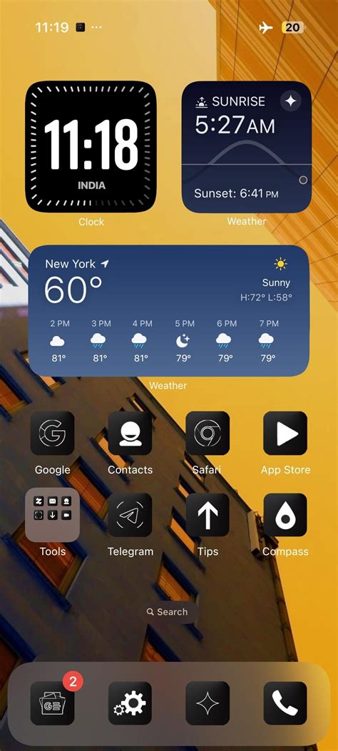 I Made Ios Widgets Using Kwgt Fully Working N Accurate R Kwgt