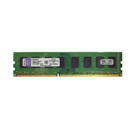 قیمت و خرید رم دسکتاپ Ddr3 تک کاناله 1333 مگاهرتز Cl9 کینگستون مدل Kvr1333d3n9 2g ظرفیت 2 گیگابایت