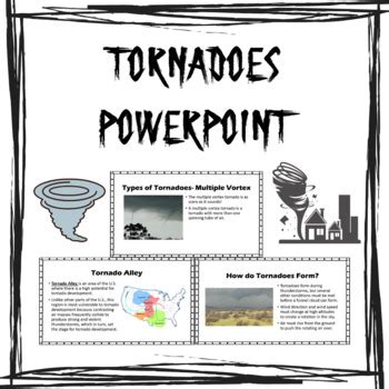 Tornadoes PowerPoint Presentation Slideshow Tornado By A Dads Classroom