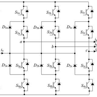 Scheme Of The L NPC Converter Download Scientific Diagram