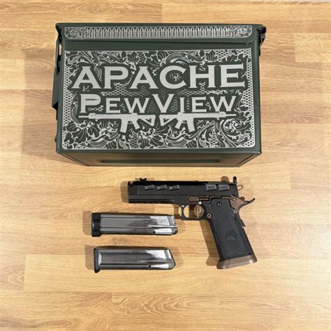 Item Gone Fs Unfired Watchtower Apache Double Stack 1911 Pew View 9mm Pistol The Outdoors Trader