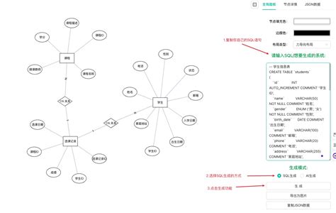 你还在手动画er图吗？让sql自动生成er图，轻松解决作业难题！ er图自动生成工具 csdn博客