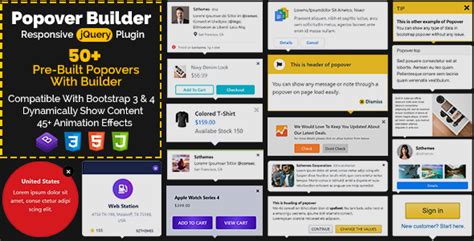 Popover Builder Responsive JQuery Plugin Images And Media Code Market