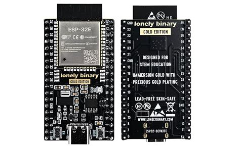 Lonely Binary 3 Pack Esp32 Gold Edition Kit Wifi Bluetooth