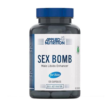 Applied Nutrition Sex Bomb For Him 120 Capsules Gym Supplements Warehouse