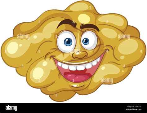 Smiling Cloud With Expressive Eyes And Mouth Stock Vector Image And Art Alamy