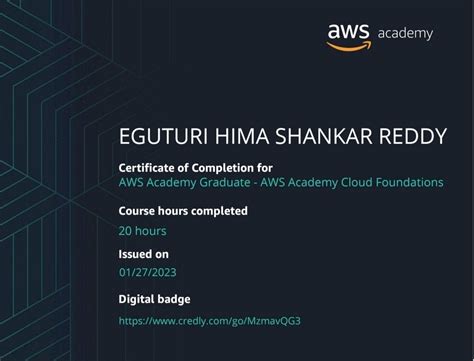 E Hima Shankar Reddy On Linkedin Hello This Is Ehima Shankar Reddy And I Have Completed The