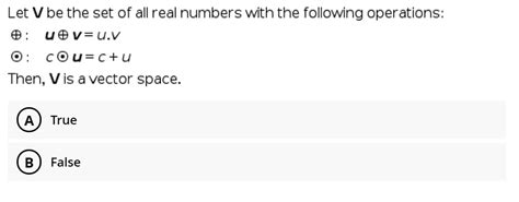 solved let vbe the set of allreal numbers with the following