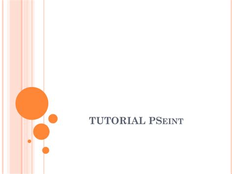 Tutorial Pseint Pseudocódigo Y Diagramas De Flujo