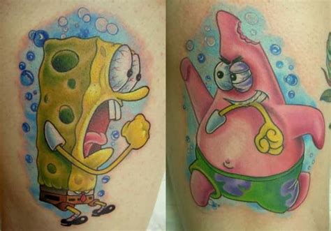 Spongebob And Patrick Fighting
