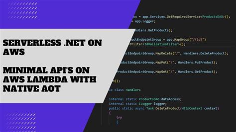 james eastham on linkedin 7 minimal api with native aot on aws lambda