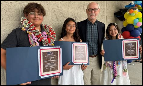 Hope Of America Awards At Elementary And Middle Schools 2024 Kiwanis