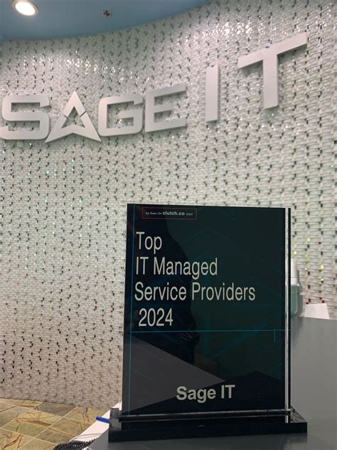 Sage It On Linkedin Sageit Award Itservices Serviceprovider