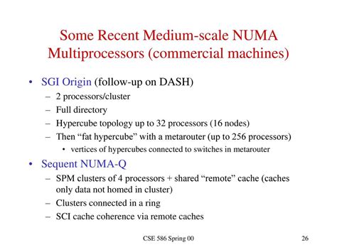 Cse 586 Computer Architecture Lecture 9 Ppt Download