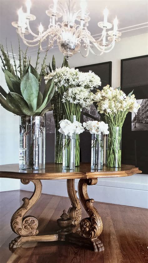 Round Foyer Tables For Elegant Entryways Foyer Table Flower