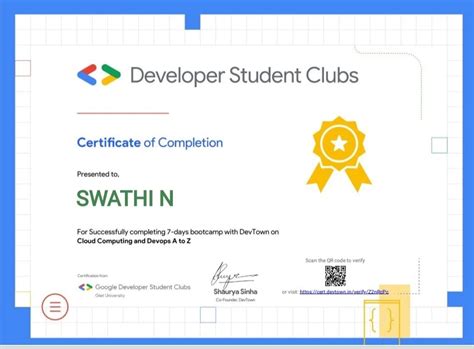 swathi n on linkedin hi all i have successfully completed the cloud