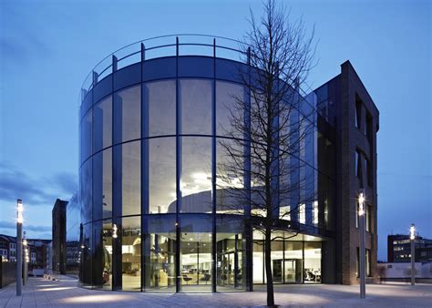 Hiscox Office Building By Make Architects Features Grand Staircase And