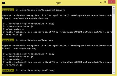 Svg Sprite Loader Exception · Issue 649 · Panjiachenvue Element Admin · Github