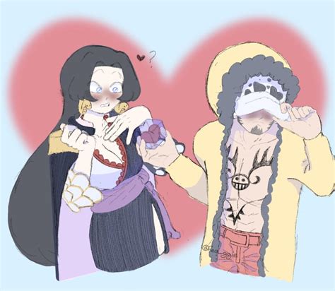 Feo Ggie Boa Hancock Trafalgar Law One Piece One Piece Stampede