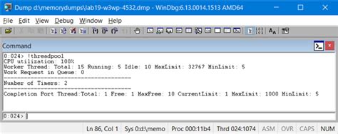Lab 19 Debugging A High Cpu Hang W3wp Process Using Windbg The Best C Programmer In The