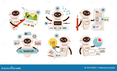 Cognitive Ai Robots With Neural Networks That Understand Humans Stock