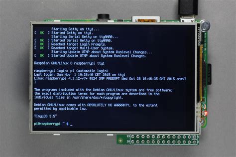Raspberry Pi 4 B Tft Ips Displays Raspberry Pi Os Tutorial