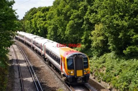Photo Class 444 No 444003 Approaches The Dorset Hamphire Border With
