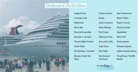 Bored On A Cruise Is That Possible See Jenny Cruise
