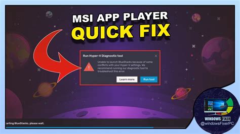 How To Resolve MSI App Player Hyper V Inaccessible Error Quick Fix