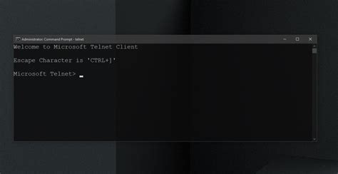 How To Enable And Use Telnet On Windows 10